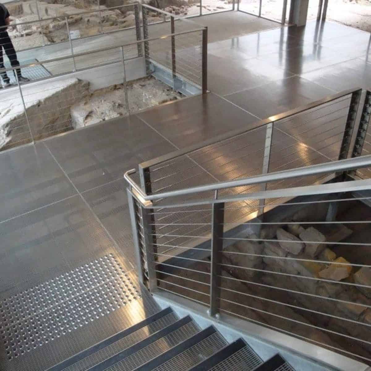 Stainless Steel Heelguard Floor Grating | Auswave Products